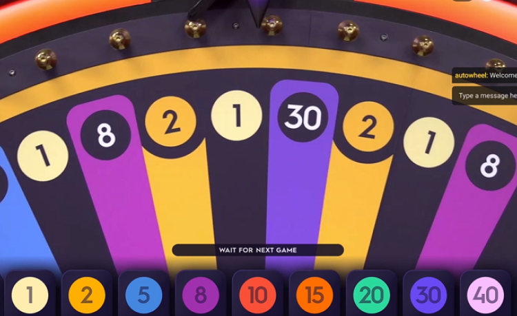 Play Mega Wheel Online at Mega Casino